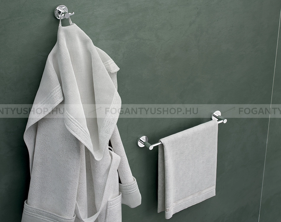 FELCE Fürdőszobai fali fogas dupla akasztóval - Fogantyushop