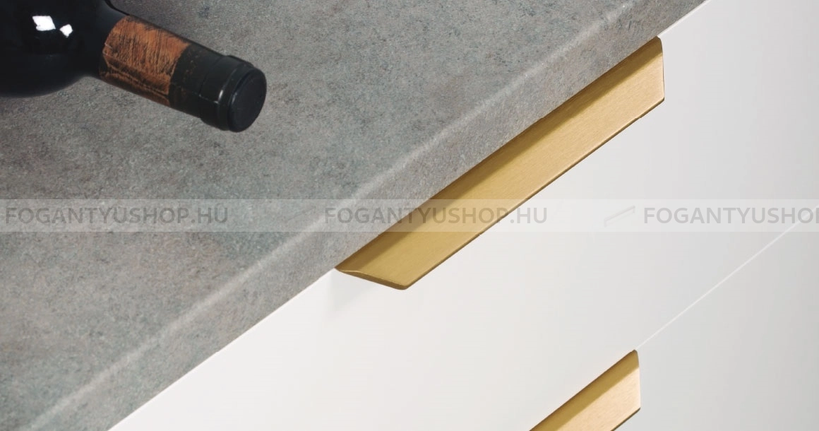 VIEFE - VANN - Fogantyú - Szálcsiszolt sárgaréz II. - Fogantyushop VIEFE - VANN - Fogantyú - Szálcsiszolt sárgaréz II. - Fogantyushop