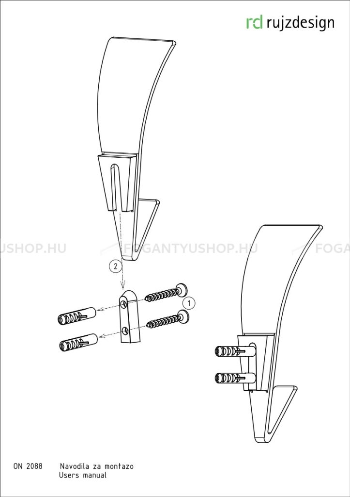 RUJZ DESIGN - Fogas - on 2088 MCrE - Fogantyushop
